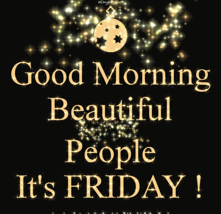 90+ Good Morning Friday Gifs