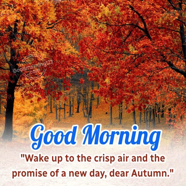 90+ Good Morning Fall Images And Gifs