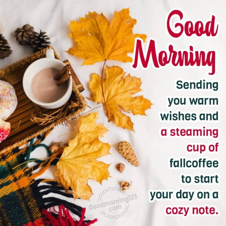 90+ Good Morning Fall Images And Gifs