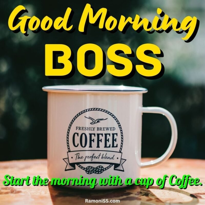 Professional Courtesy: Good Morning Images and Wishes for Boss