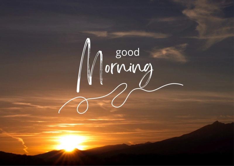 Good Morning Landscape Images, Wishes & Greetings