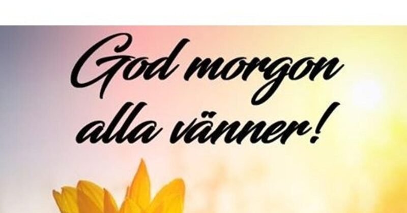 Good Morning Swedish Images, Wishes & Greetings