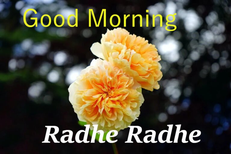 Good Morning Radhe Radhe Images, Wishes & Greetings