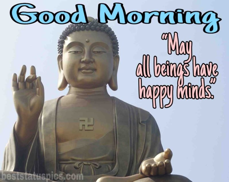 Good Morning Buddha Images, Wishes & Greetings