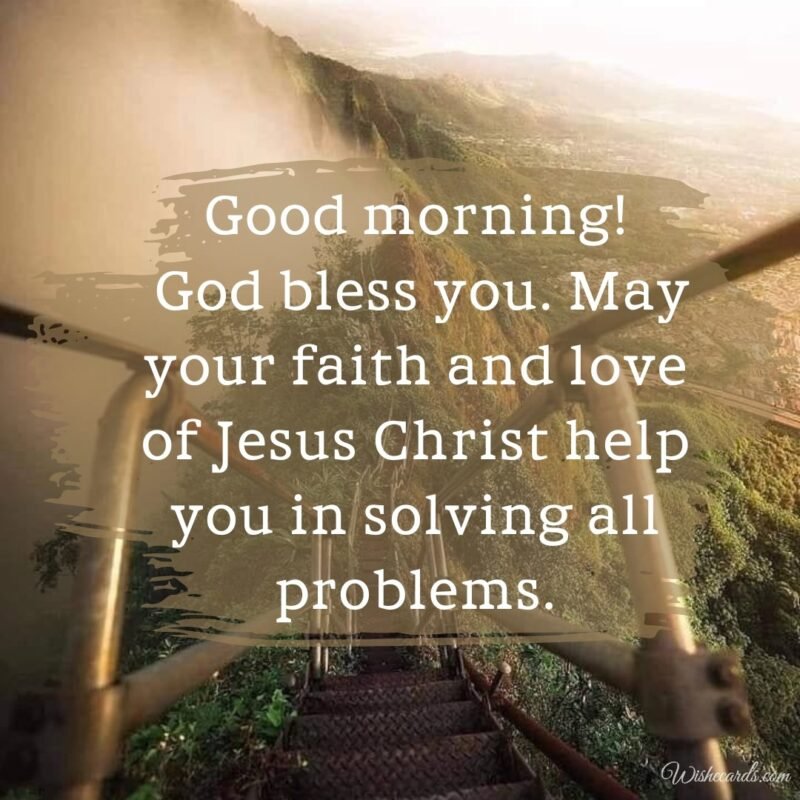 Good Morning Christian Images, Wishes & Greetings