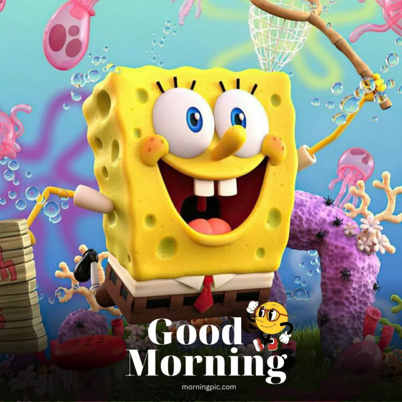 Good morning Spongebob Images & GIFs