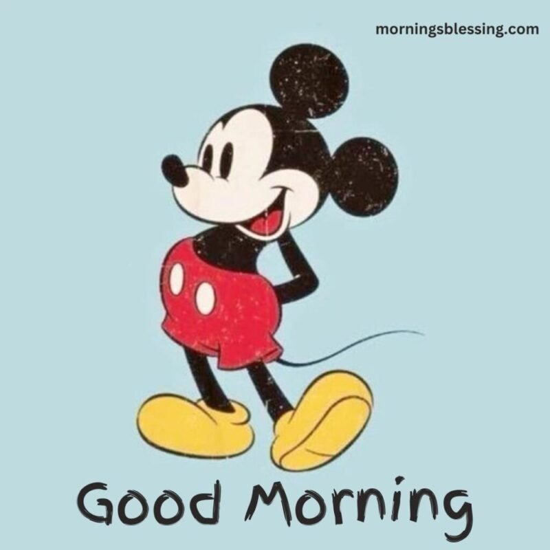 Good Morning Mickey Mouse Images & GIFs