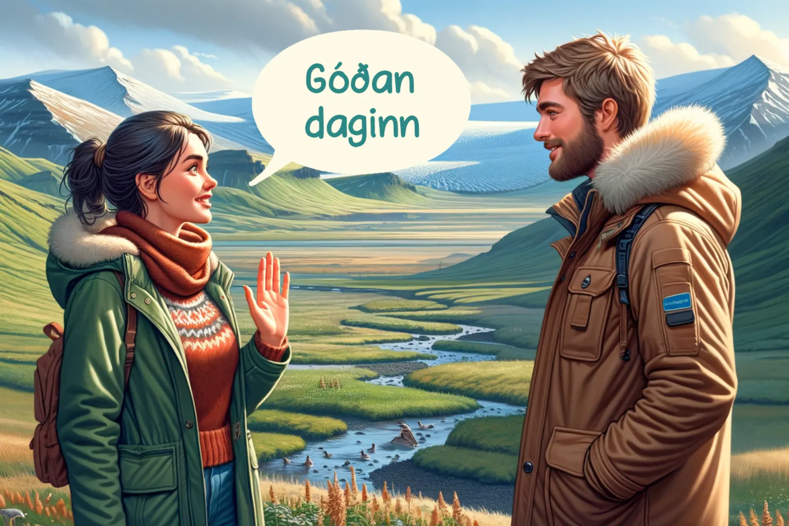 Good Morning Icelandic Images, Wishes & Greetings