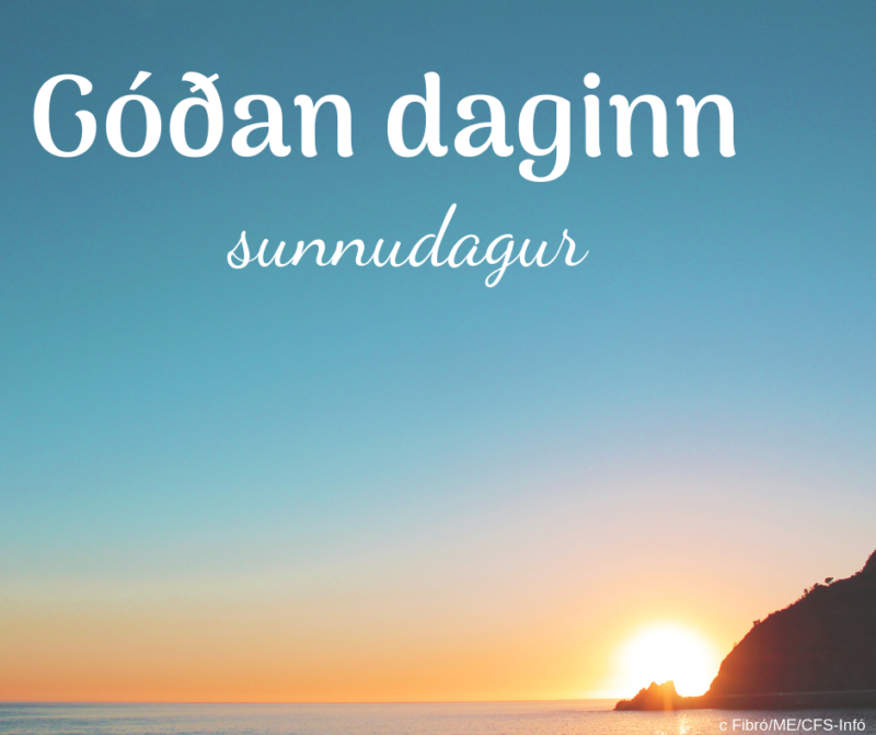 Good Morning Icelandic Images, Wishes & Greetings