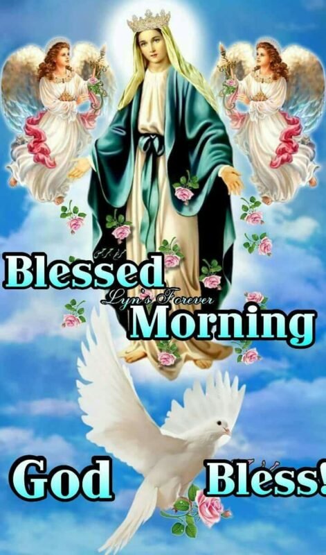 Good Morning Mother Mary Images, Wishes & Greetings