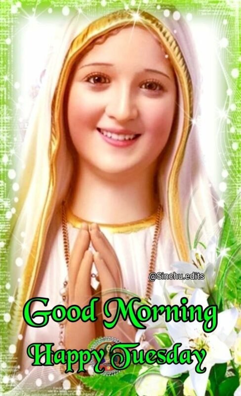 Good Morning Mother Mary Images, Wishes & Greetings