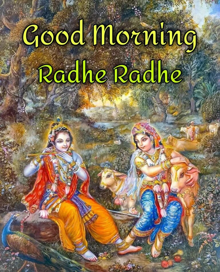Good Morning Radhe Radhe Images, Wishes & Greetings