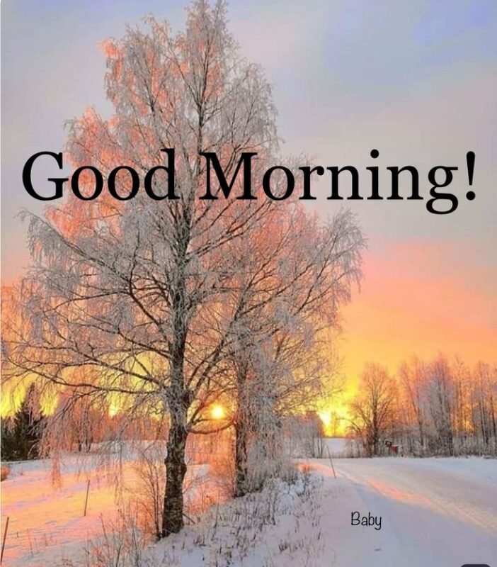 Good Morning Winter Images, Wishes, Greetings & GIFs