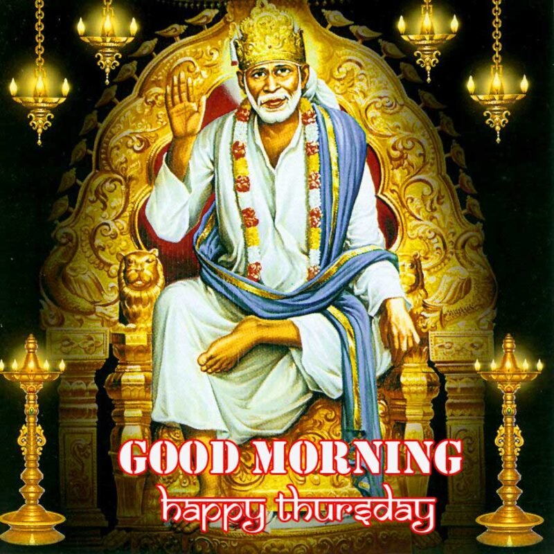 Good Morning Sai Baba Images, Wishes & Greetings