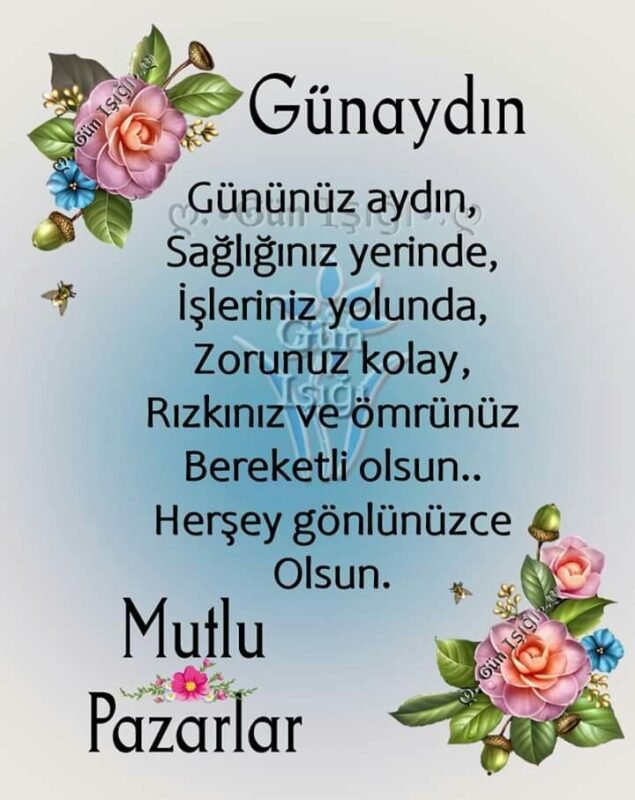 Good Morning Turkish Images, Wishes, Greetings & GIFs