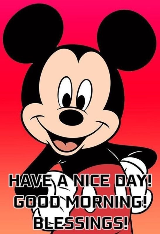 Good Morning Mickey Mouse Images & GIFs