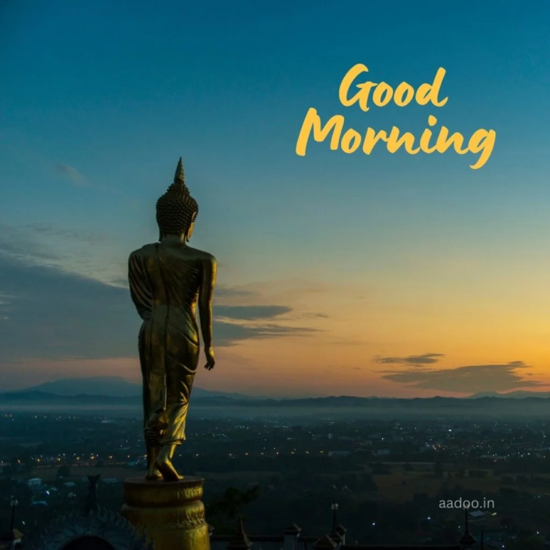 Good Morning Buddha Images, Wishes & Greetings