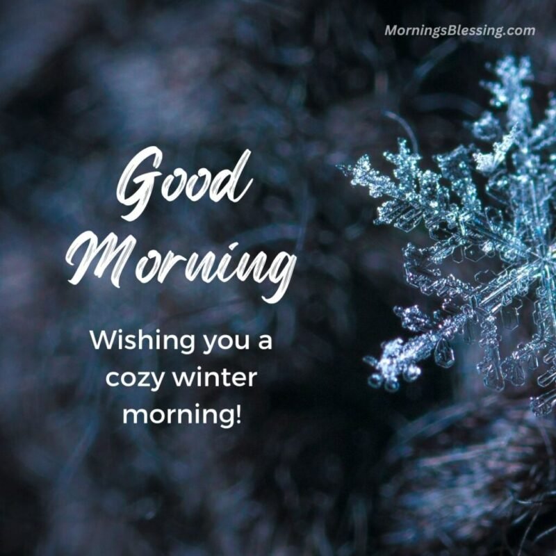 Good Morning Winter Images, Wishes, Greetings & GIFs