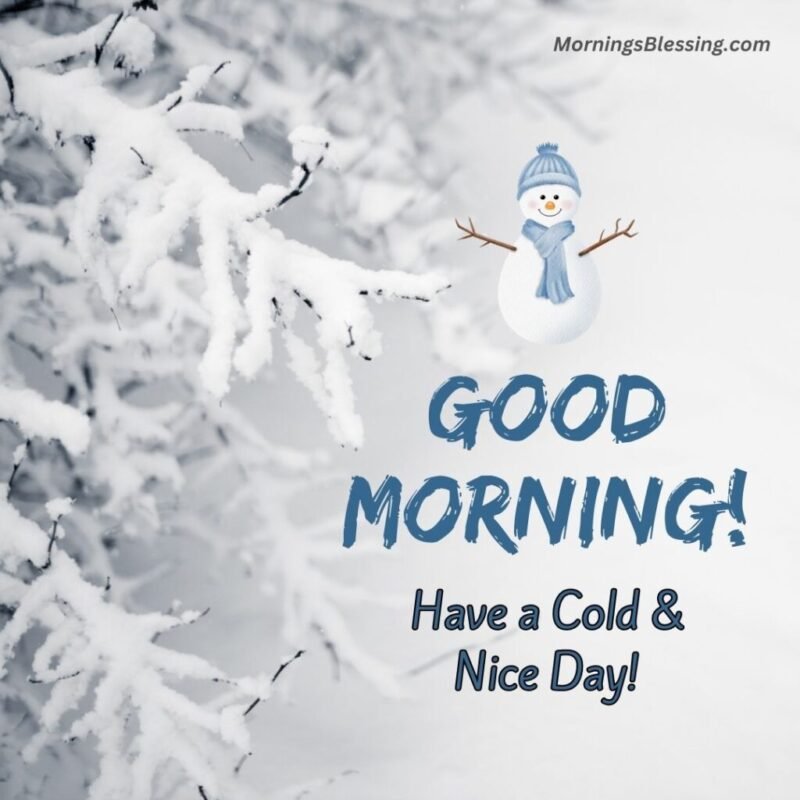 Good Morning Winter Images, Wishes, Greetings & GIFs