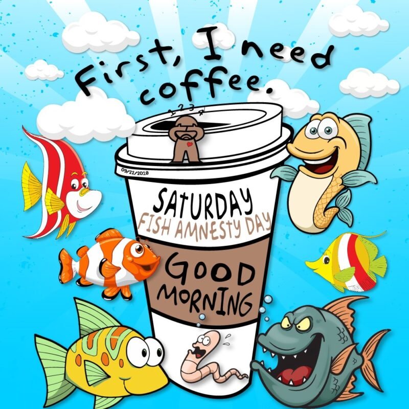 Fish-themed Good Morning Images & GIFs