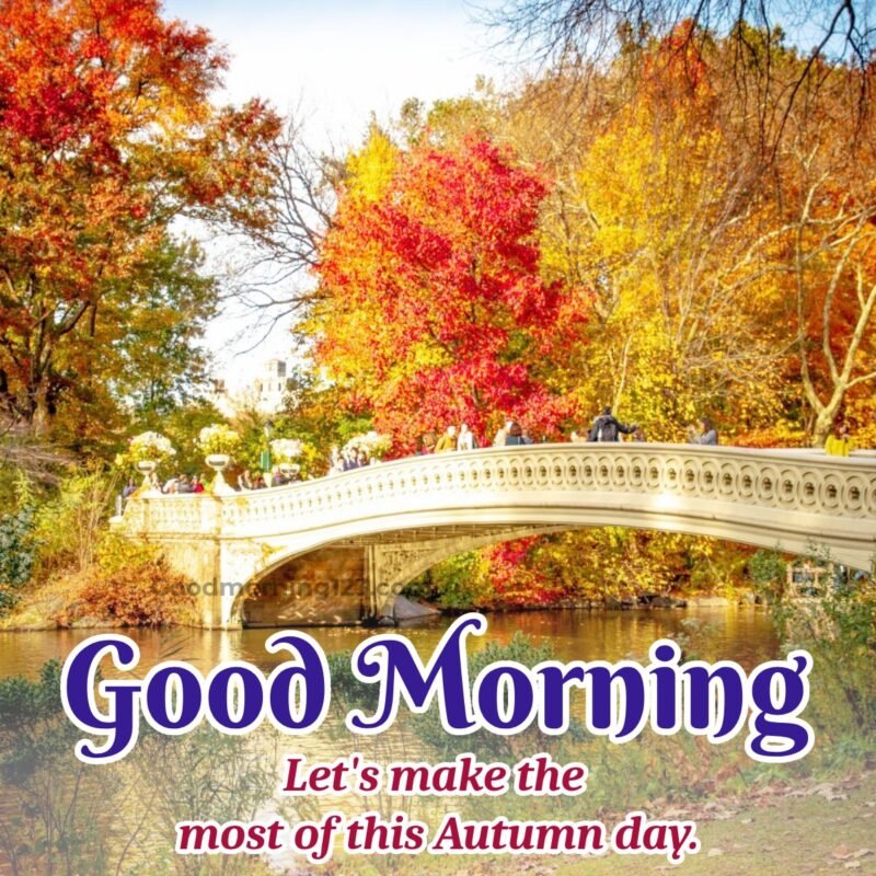 Beautiful Autumn Good Morning Images And Wishes