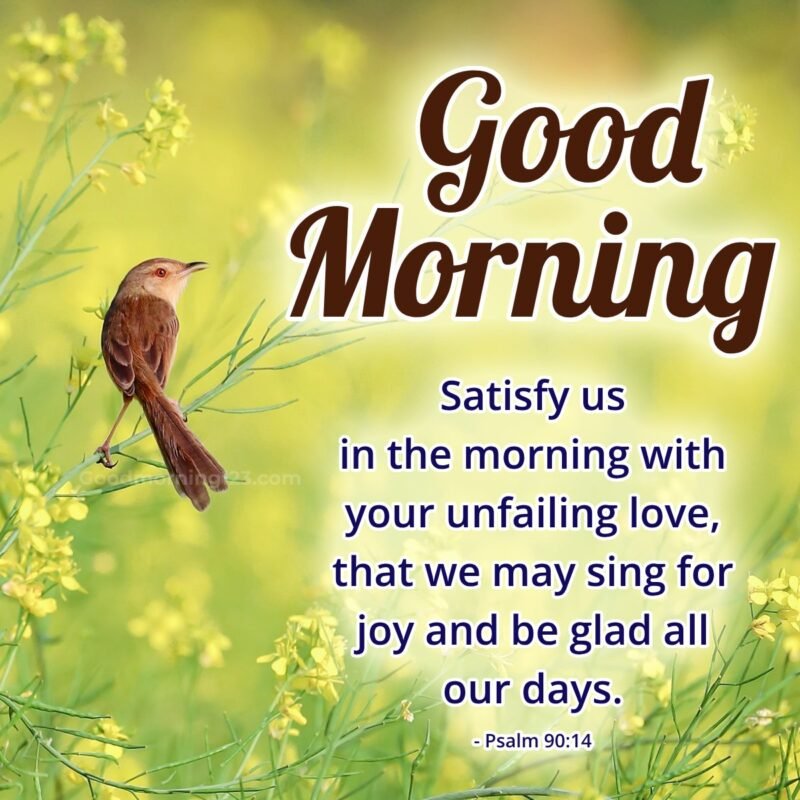 Good Morning Scripture Photos And Messages