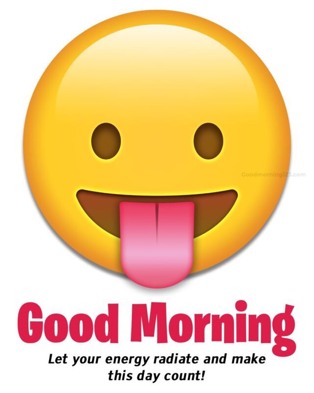 Start Your Day with Smiles: Good Morning Emoji Images