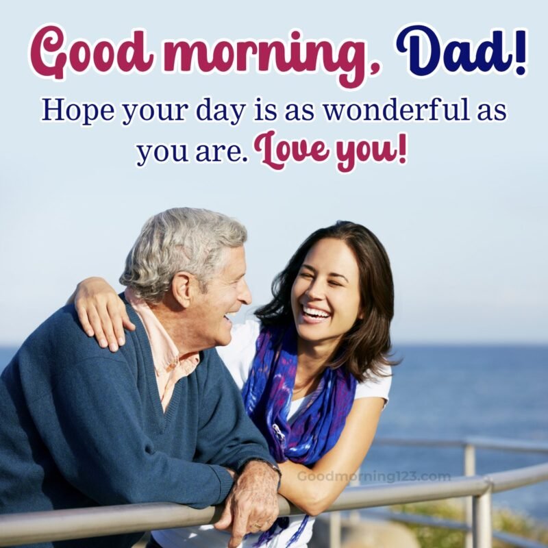 Good Morning Dad Wishes, Images And Gifs