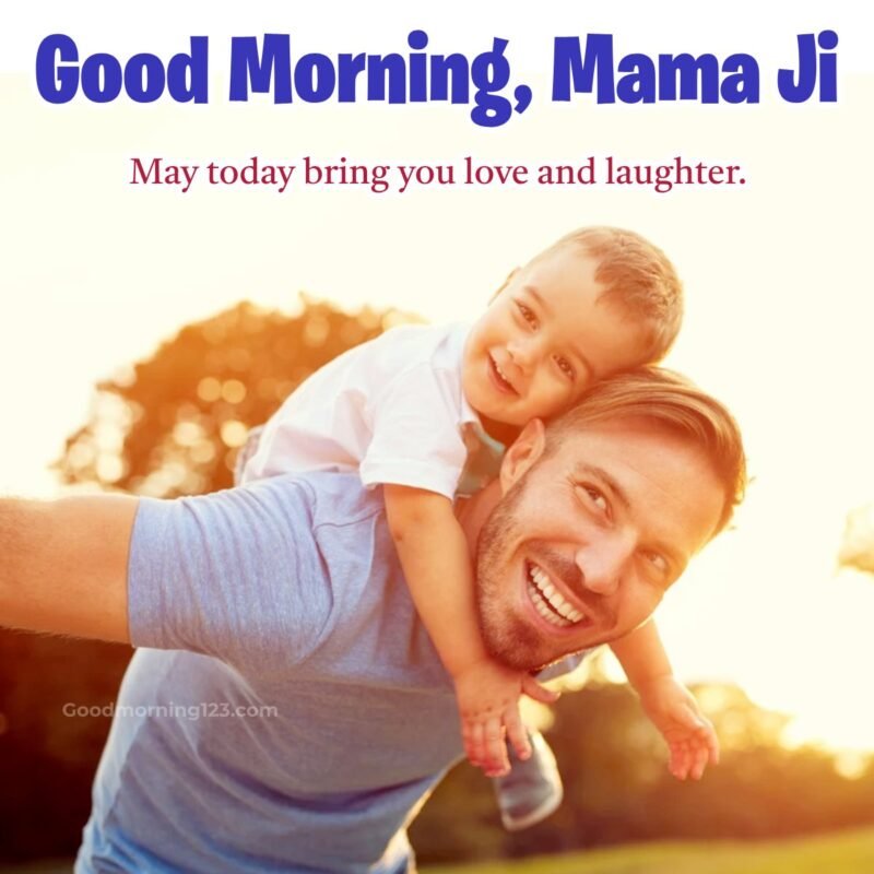 Heartfelt Greetings: Good Morning Mama Ji Images Galore