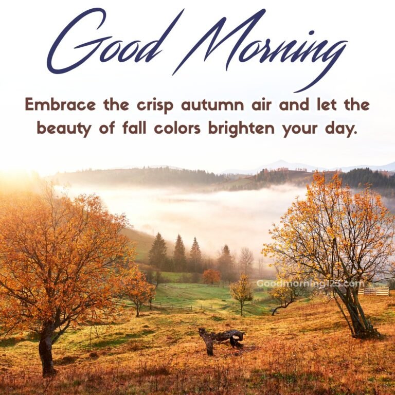 90+ Good Morning Fall Images And Gifs