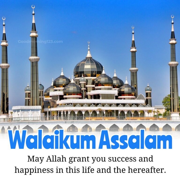 Walaikum Assalam Images & Messages
