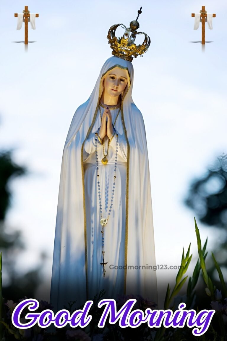 Good Morning Mother Mary Images, Wishes & Greetings