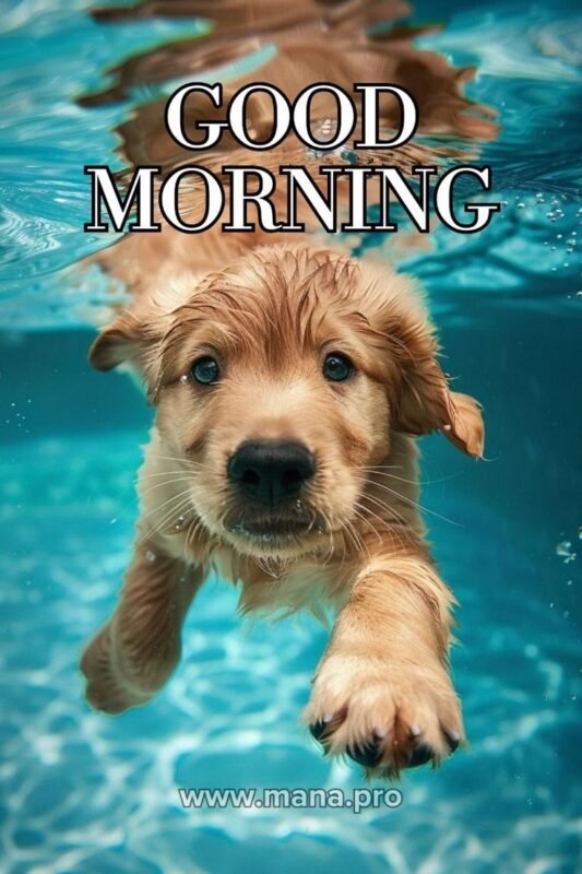 Start Your Day with Adorable Good Morning Puppies Images