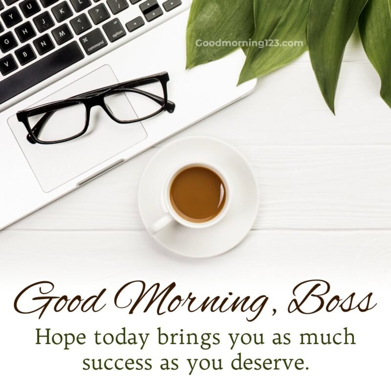 Professional Courtesy: Good Morning Images and Wishes for Boss