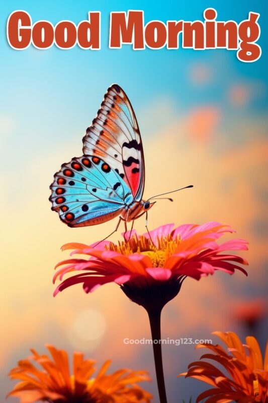 Beautiful Butterfly Good Morning GIFs And Photos