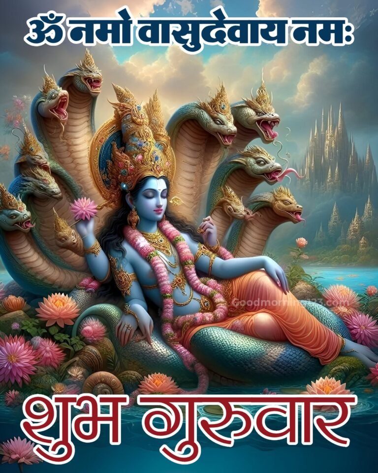 Good Morning Shubh Guruwar Images