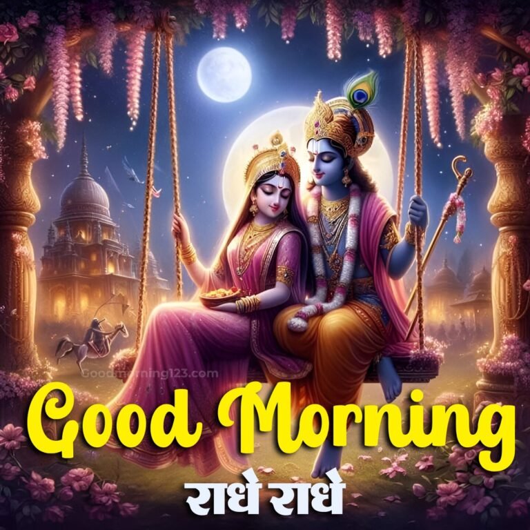 Good Morning Radhe Radhe Images, Wishes & Greetings