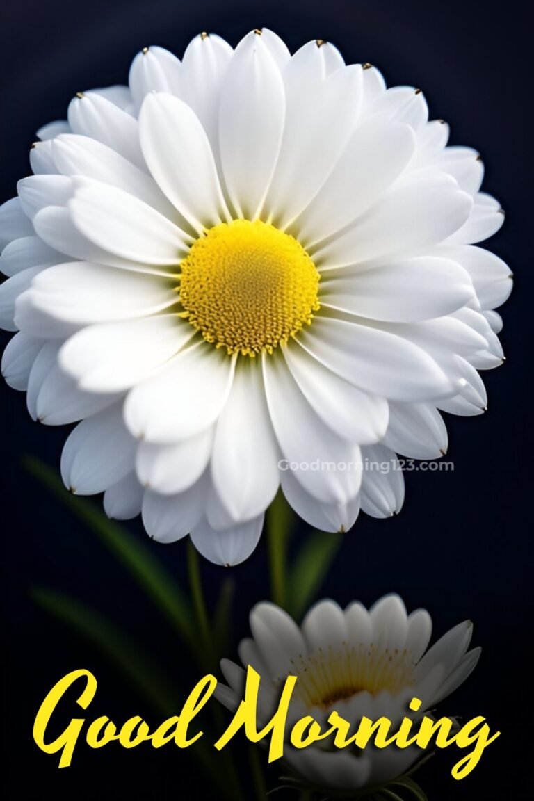 White Flower Good Morning Photos