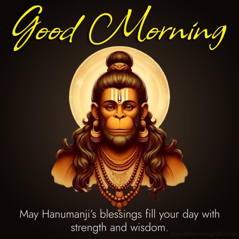 Good Morning Hanuman Ji Images, Wishes & Greetings
