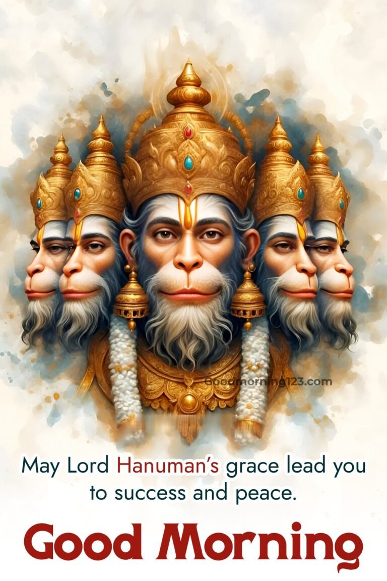 Good Morning Hanuman Ji Images, Wishes & Greetings