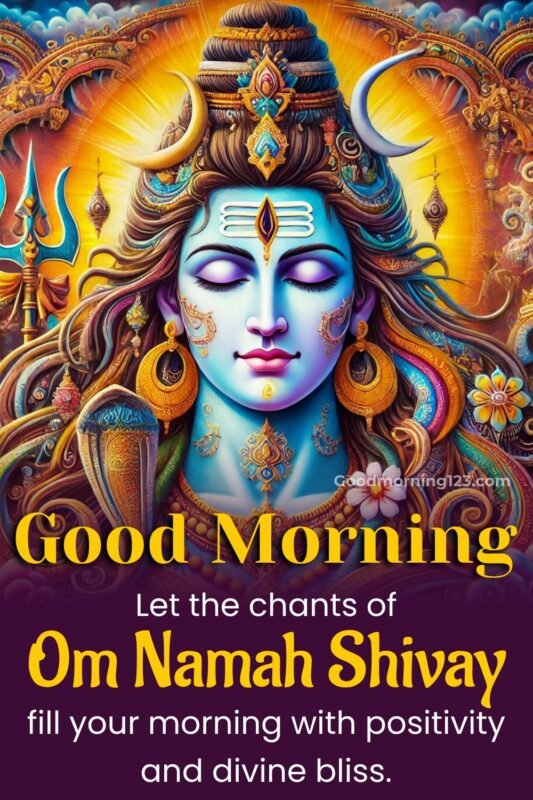 Good Morning Om Namah Shivay Images, Wishes & Greetings
