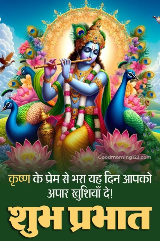 Good Morning God Krishna Images