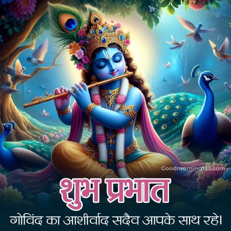 Good Morning God Krishna Images