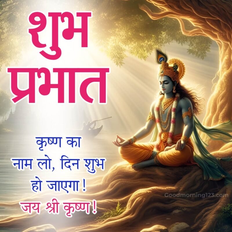 Good Morning God Krishna Images