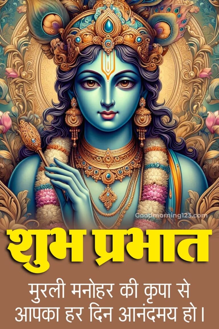 Good Morning God Krishna Images