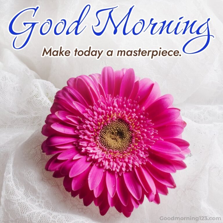 Good Morning Pink Flower Images, Wishes & Greetings