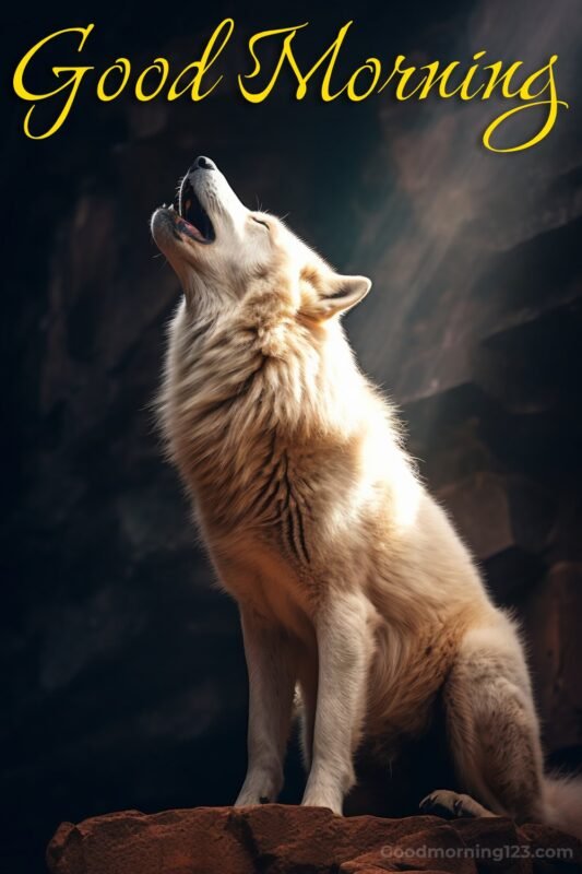 Wildly Beautiful: Good Morning with Stunning Wolf Images