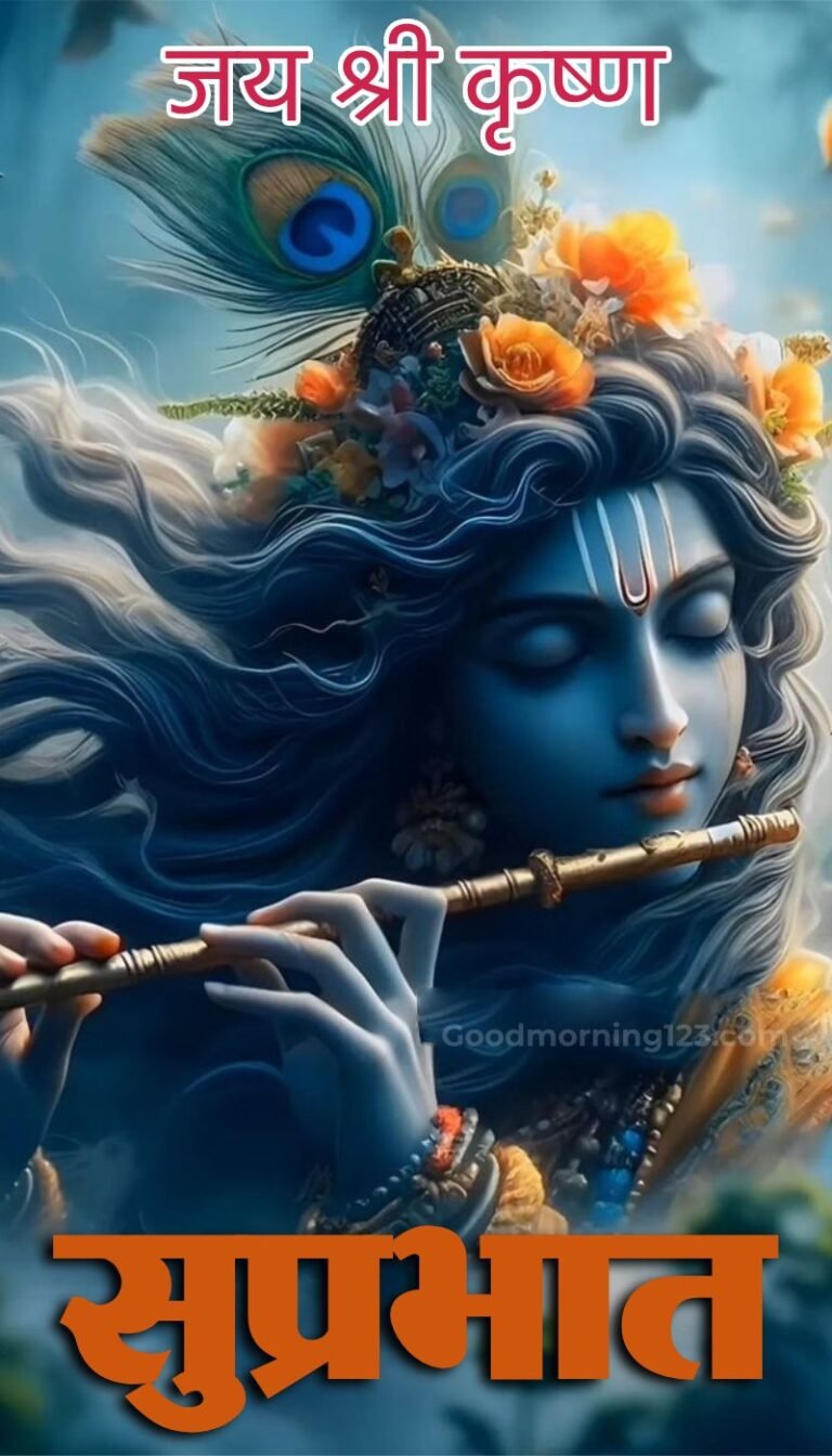 Good Morning God Krishna Images