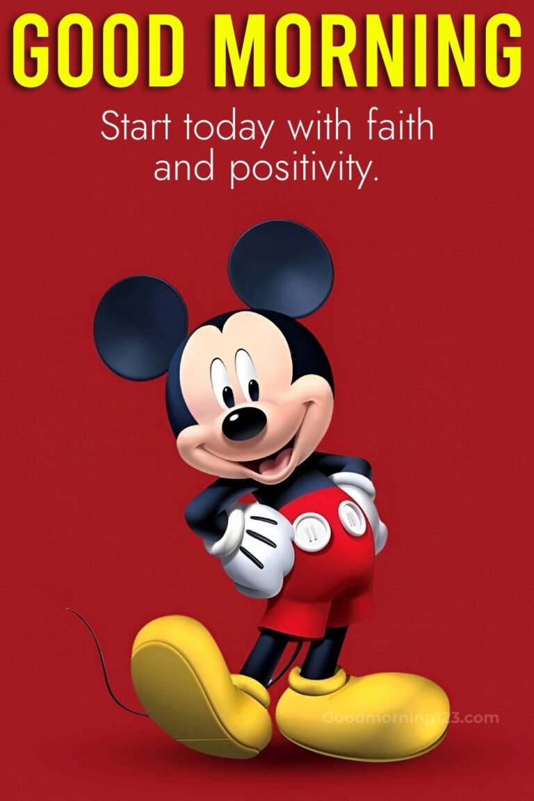 Good Morning Mickey Mouse Images & GIFs